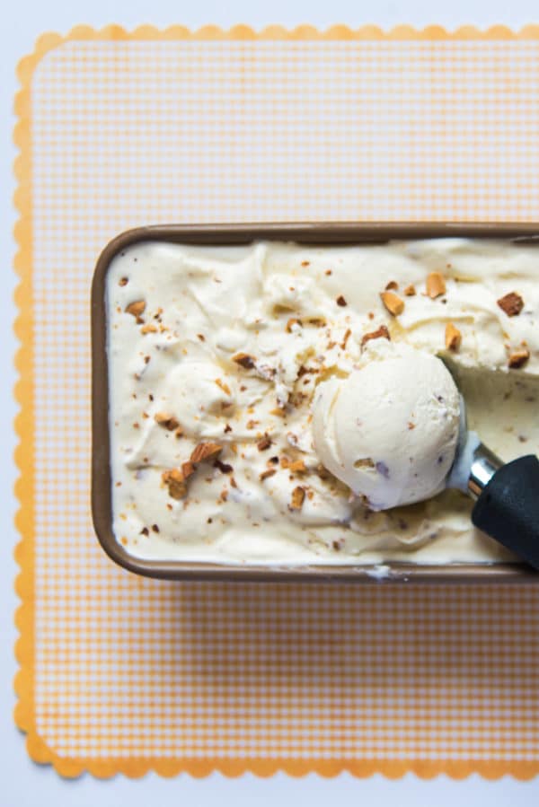 Toasted Almond Ice Cream - House of Nash Eats
