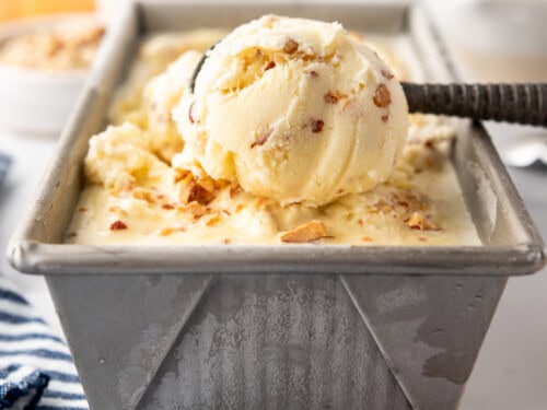 Toasted Almond Ice Cream