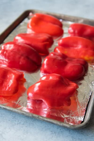 How to Make Roasted Red Peppers - House of Nash Eats
