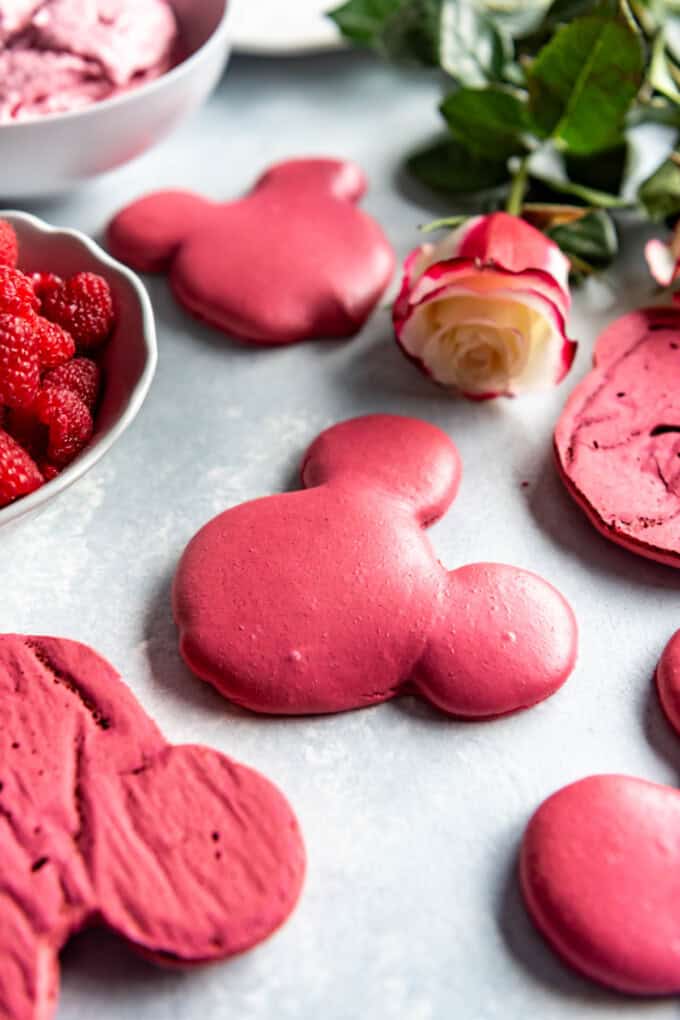 Copycat Jolly Holiday Raspberry Rose Macarons - House of Nash Eats