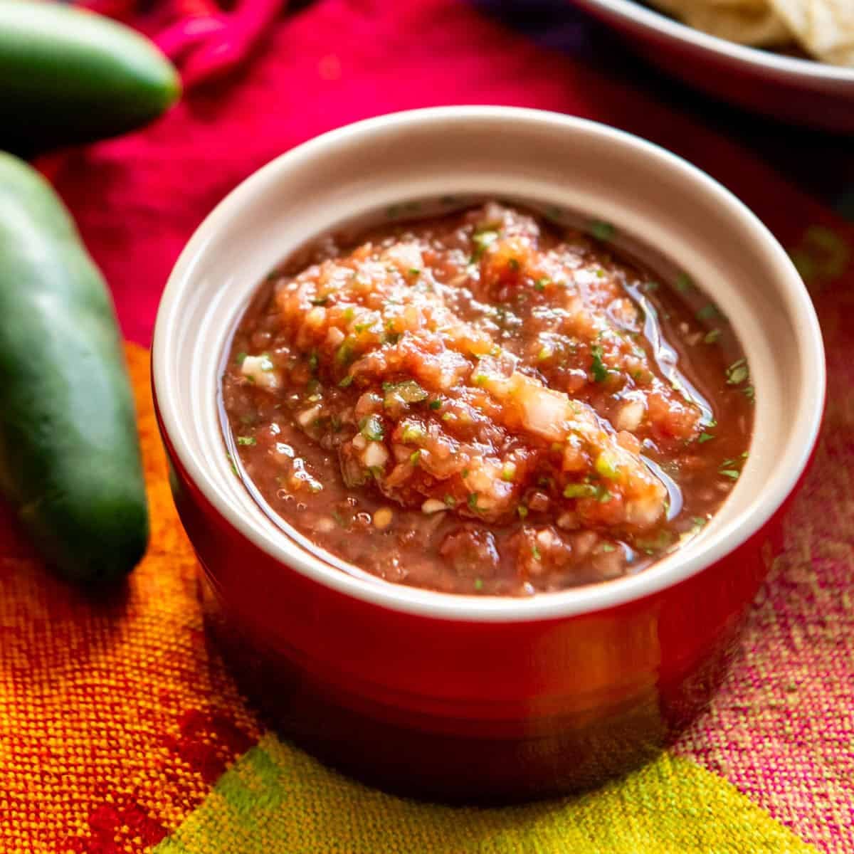 Easy Homemade Salsa - House of Nash Eats