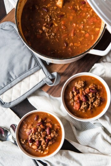 Best Ever Meaty Mushroom Chili - House of Nash Eats