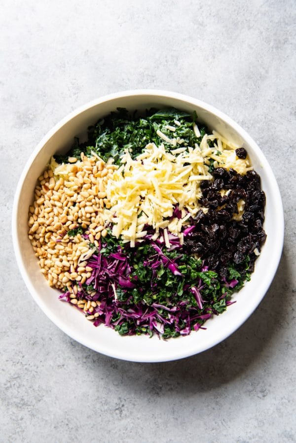 Chopped Kale Salad - House of Nash Eats