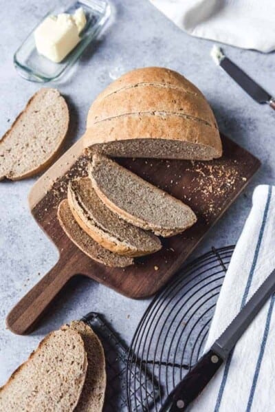 Easy Rye Bread Recipe - House of Nash Eats