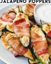 Bacon-Wrapped Jalapeno Poppers - House of Nash Eats