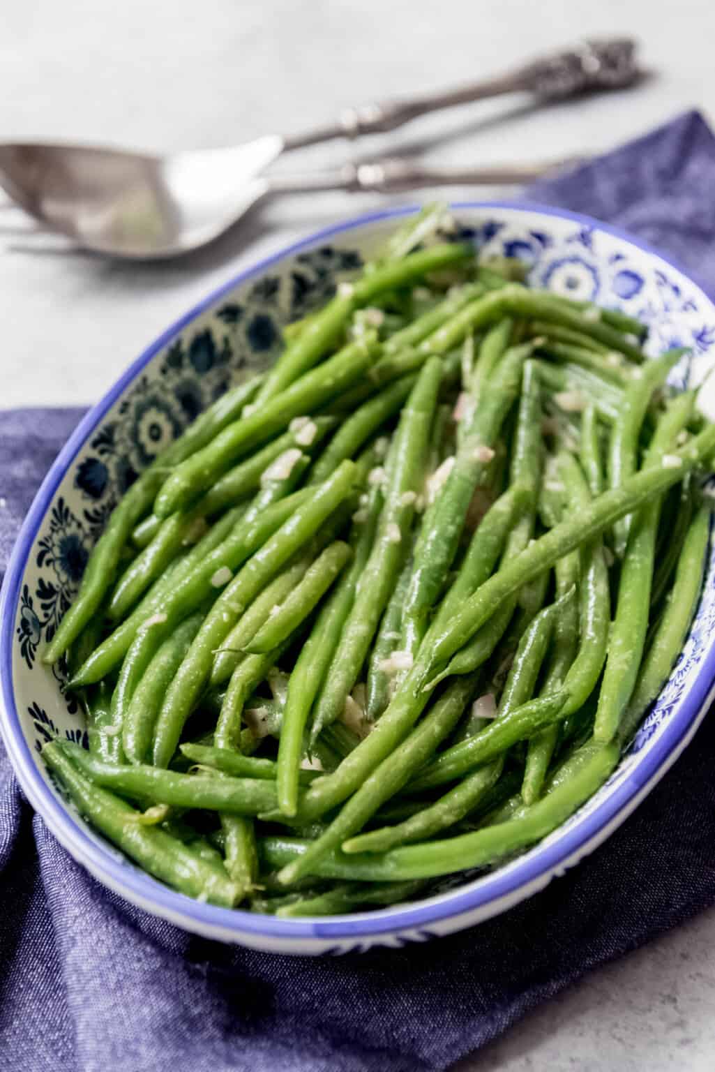 Haricot Verts with Dijon Vinaigrette - House of Nash Eats