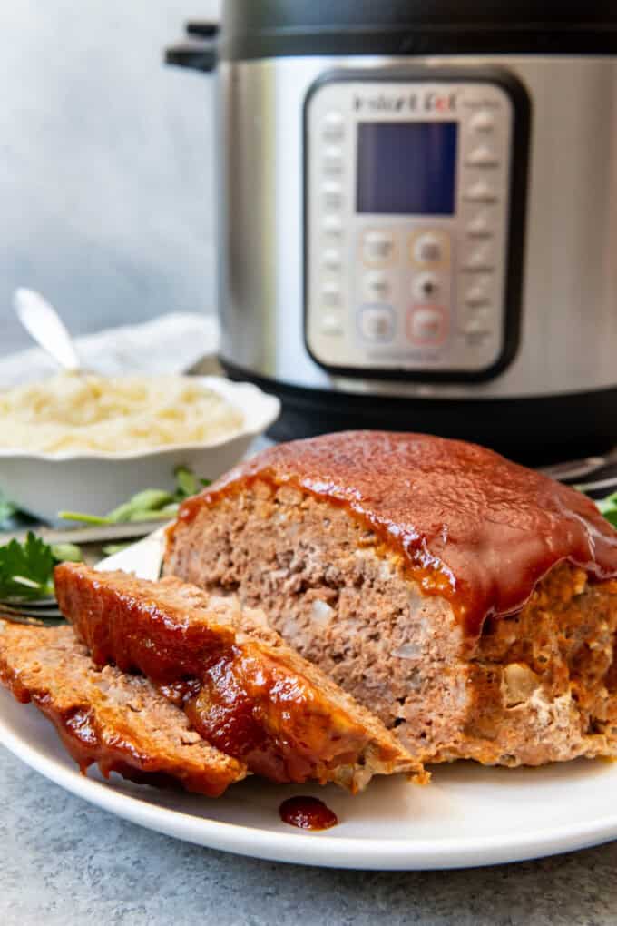 Instant Pot Meatloaf and Mashed Potatoes - House of Nash Eats