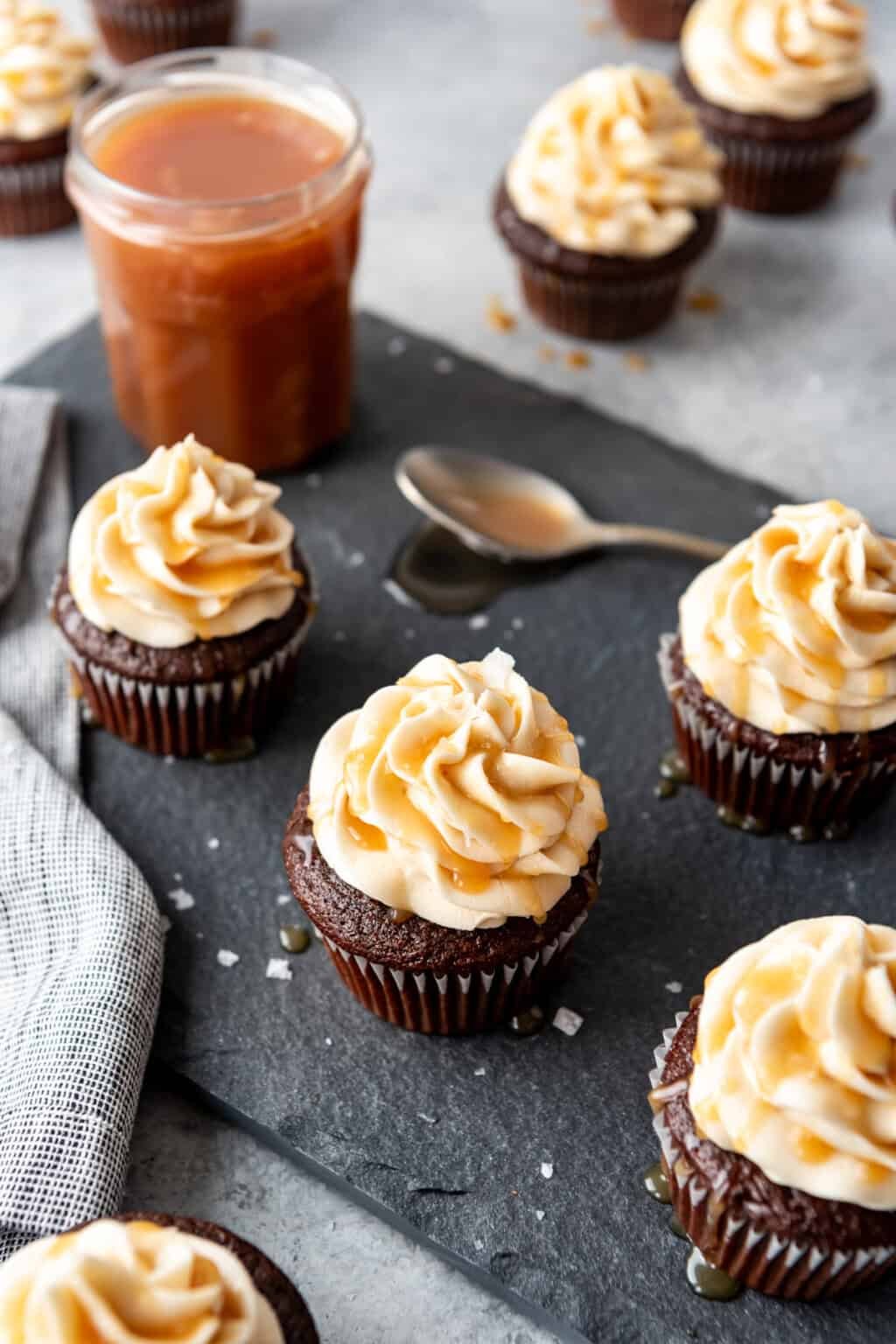 Homemade Salted Caramel Frosting - House of Nash Eats
