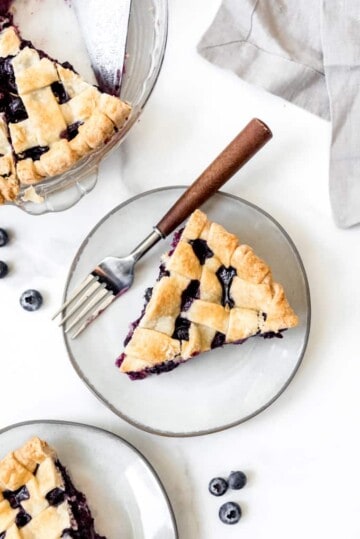 Best Blueberry Pie Recipe - House of Nash Eats