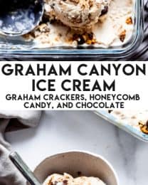 Homemade BYU Graham Canyon Ice Cream - House of Nash Eats