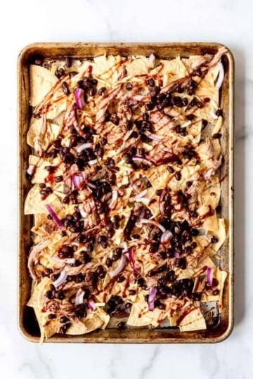 BBQ Pulled Pork Nachos - House of Nash Eats