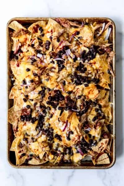 BBQ Pulled Pork Nachos - House of Nash Eats