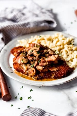 The Best Jagerschnitzel Recipe - House of Nash Eats