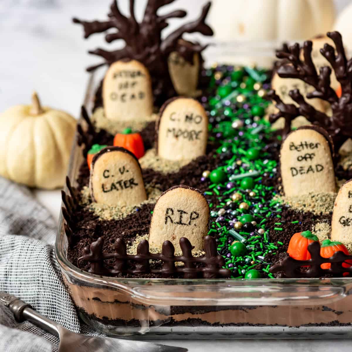 Graveyard Cake Graveyard Cake