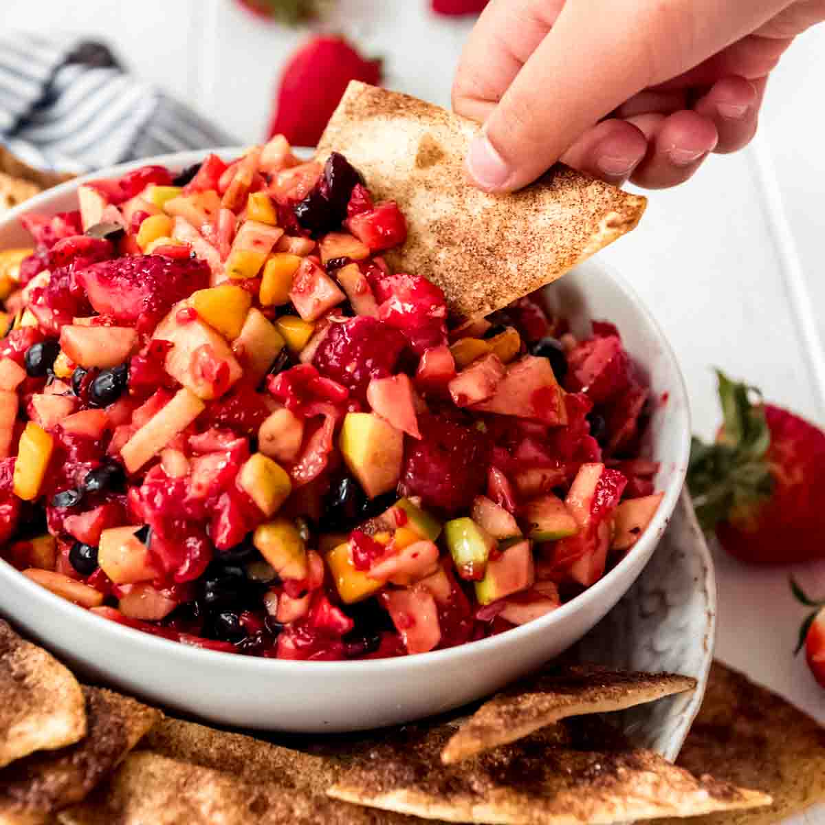 Fruit Salsa Recipe - House of Nash Eats