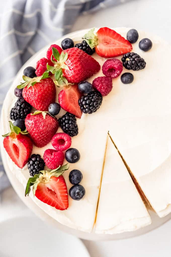 Berry Chantilly Cake Recipe - House of Nash Eats