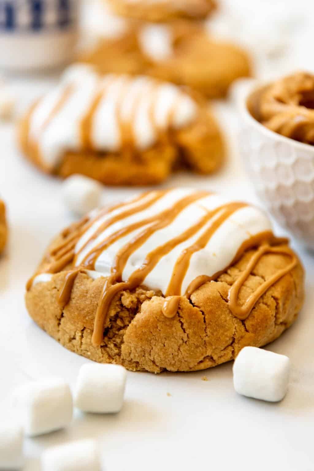 Fluffernutter Cookies - House of Nash Eats