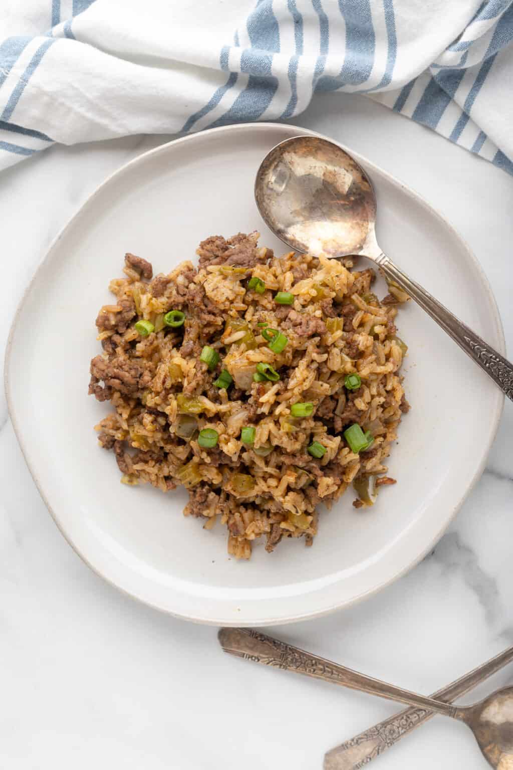 Easy Dirty Rice (Instant Pot or Stovetop) - House of Nash Eats