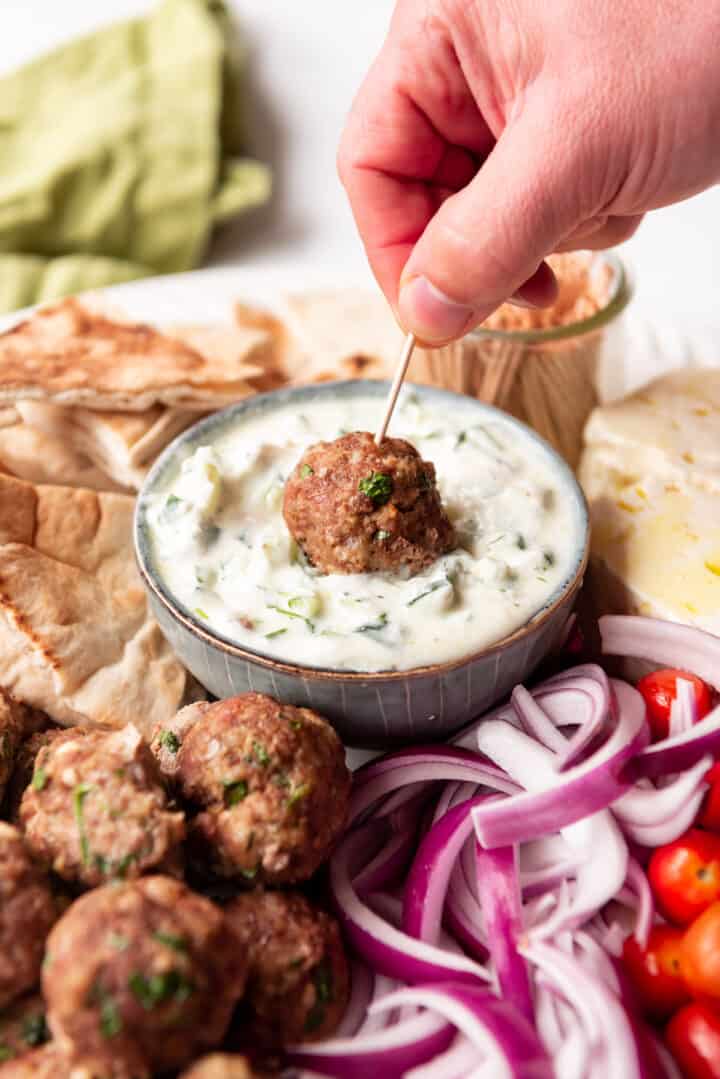 Greek Meatballs (Keftedes) - House of Nash Eats