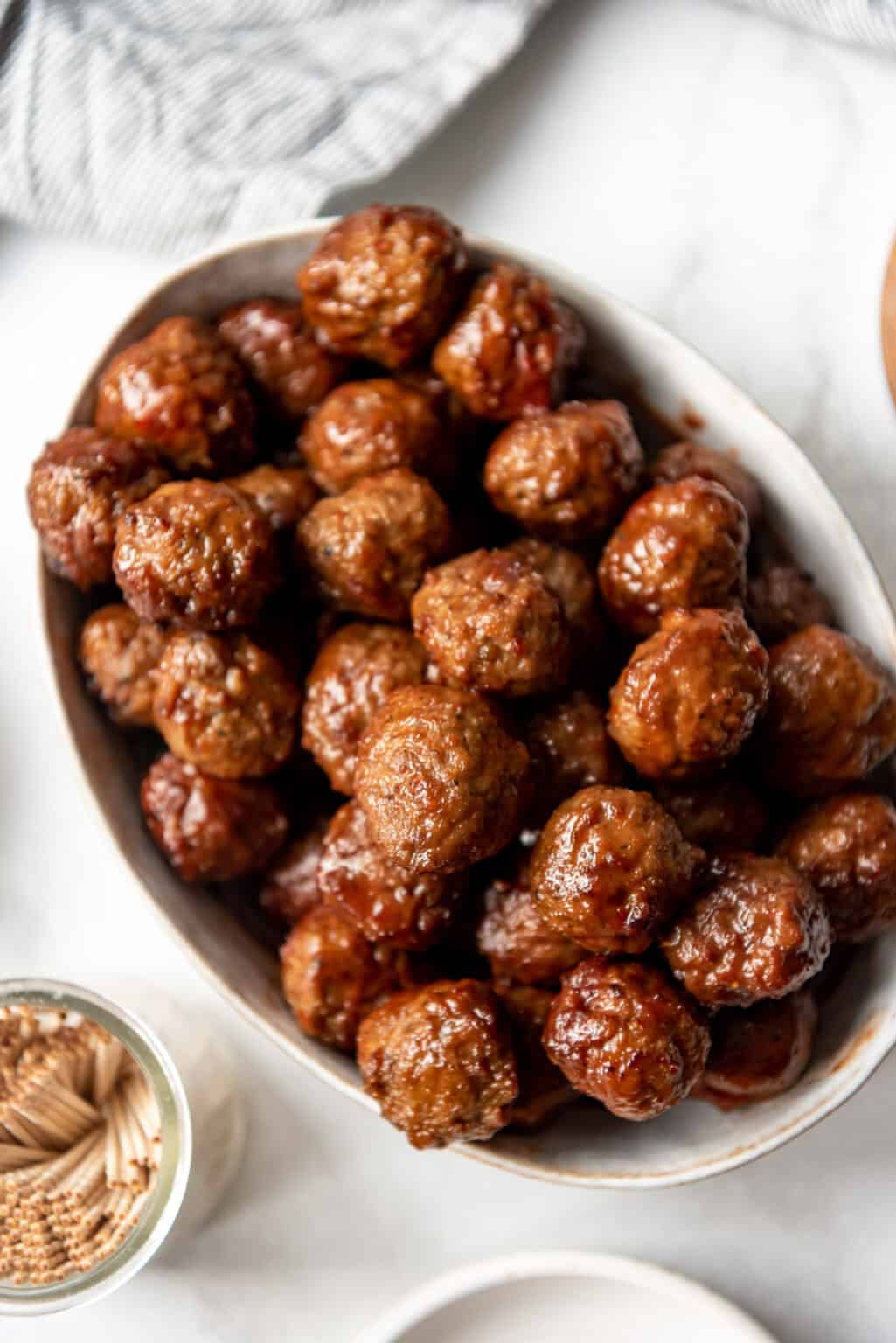 Grape Jelly Meatballs - House of Nash Eats