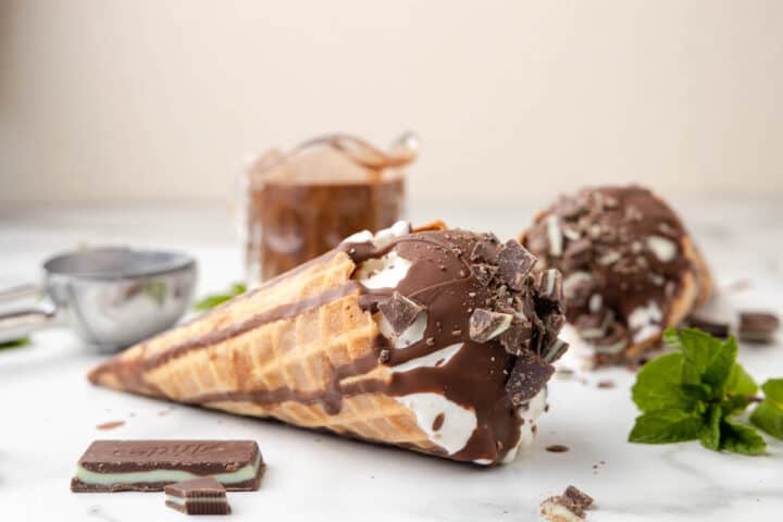 Mint Chocolate Magic Shell - House of Nash Eats