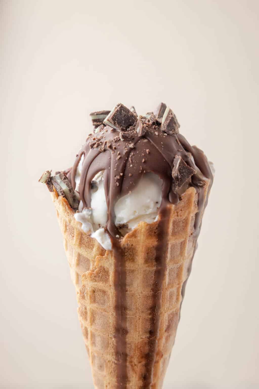 Mint Chocolate Magic Shell - House of Nash Eats