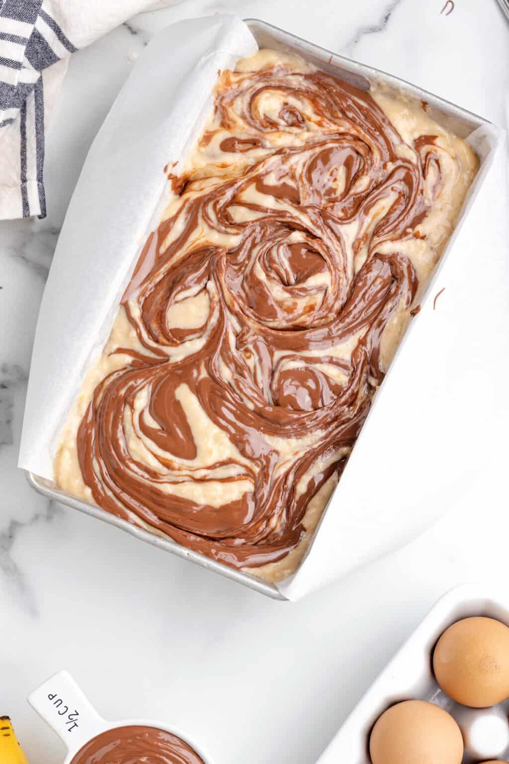 Easy Nutella Banana Bread - House of Nash Eats