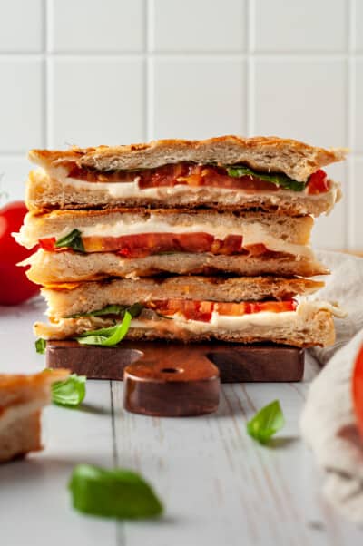 Grilled Caprese Panini | House of Nash Eats