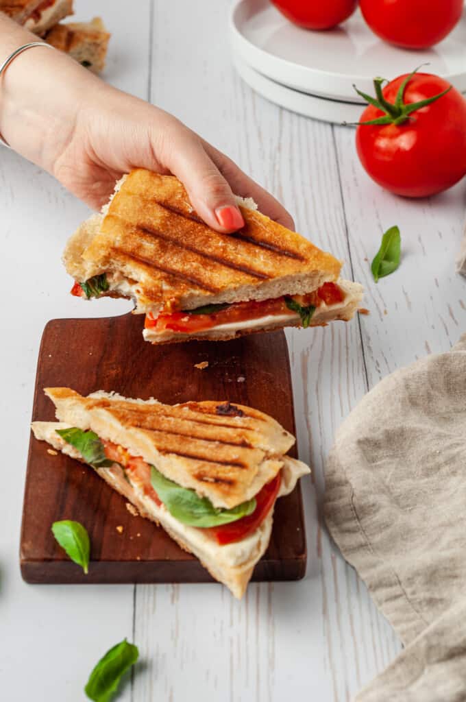 Grilled Caprese Panini | House of Nash Eats