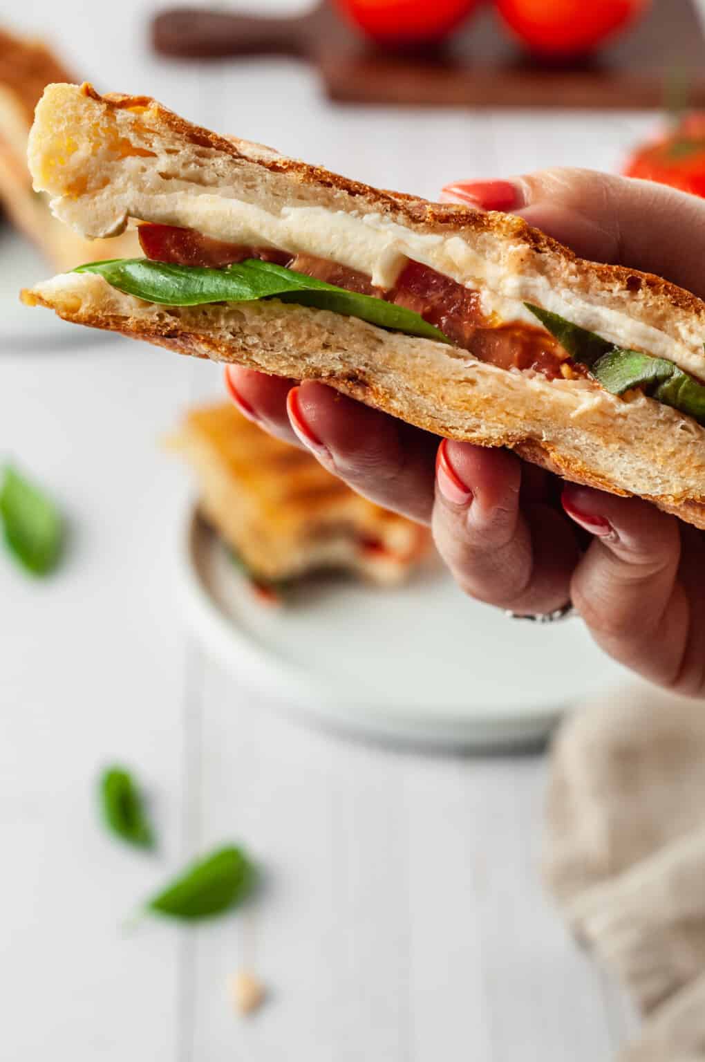 Grilled Caprese Panini | House of Nash Eats