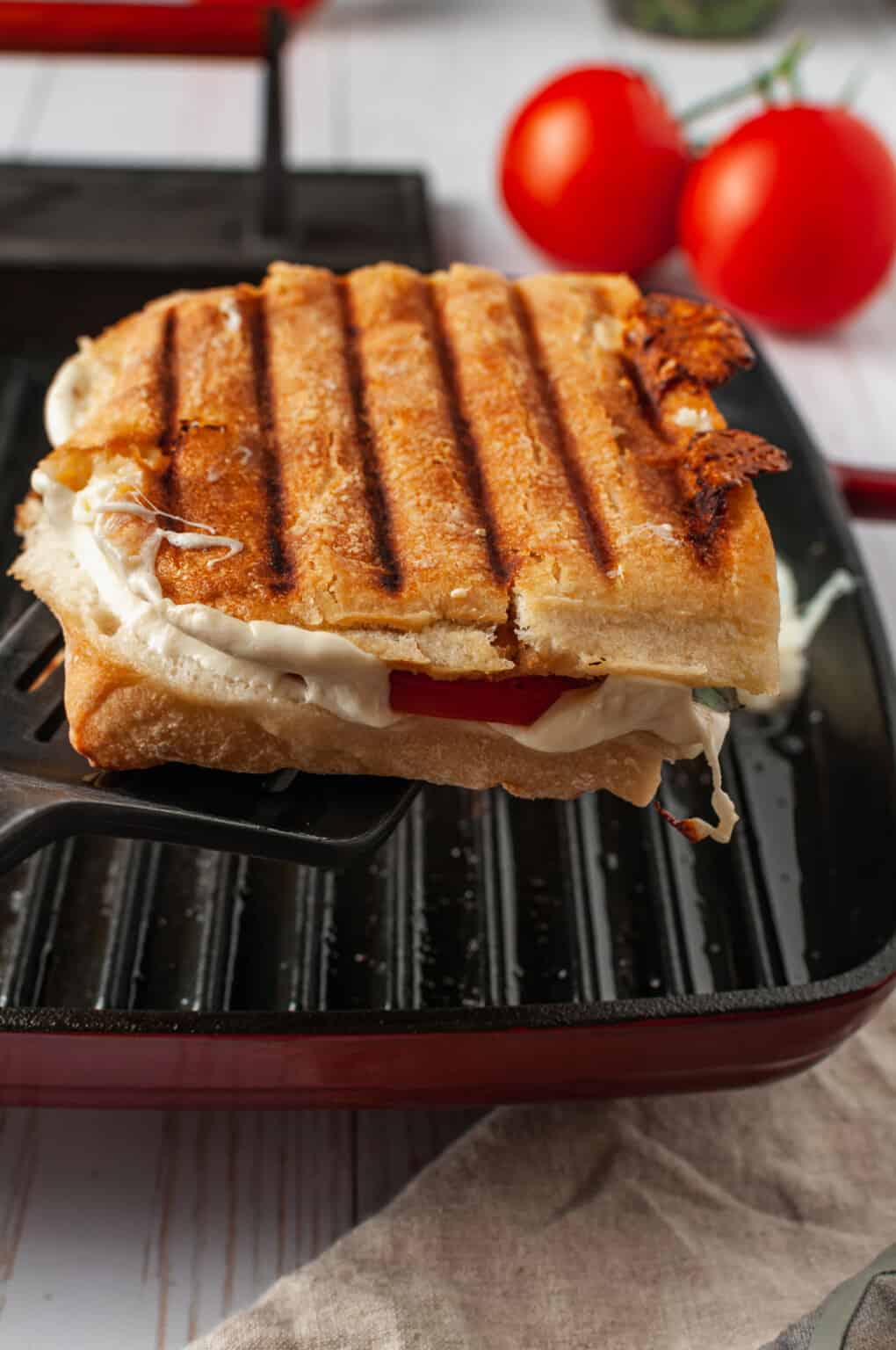 Grilled Caprese Panini | House of Nash Eats