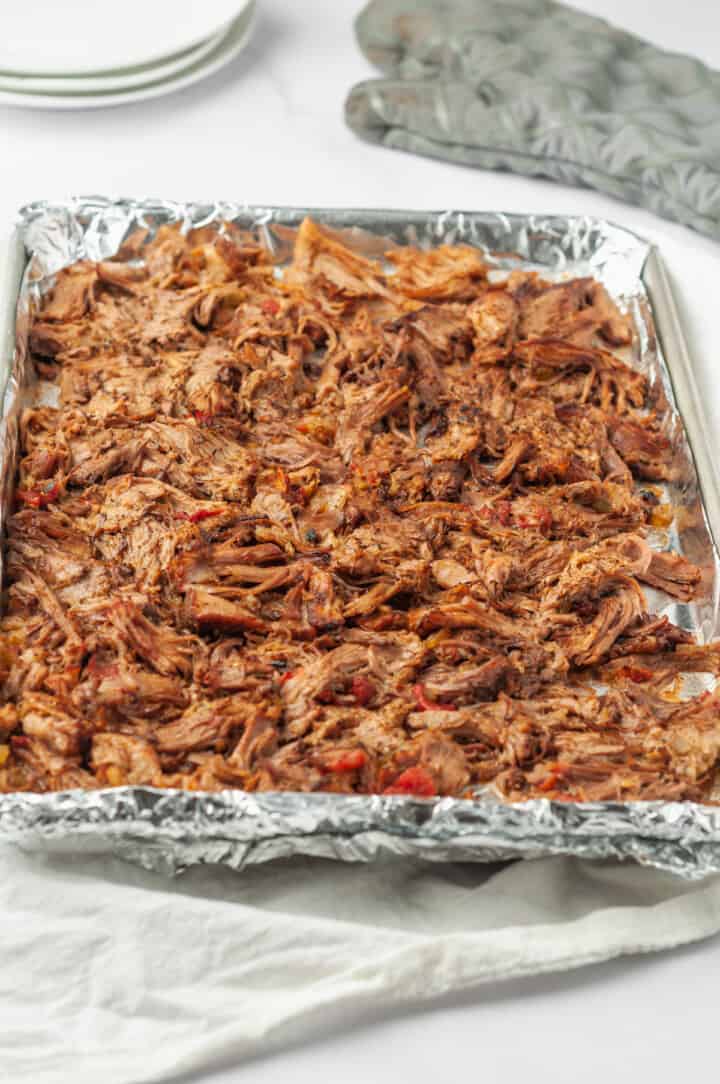 Crispy Mexican Slow Cooker Pork Carnitas | House of Nash Eats