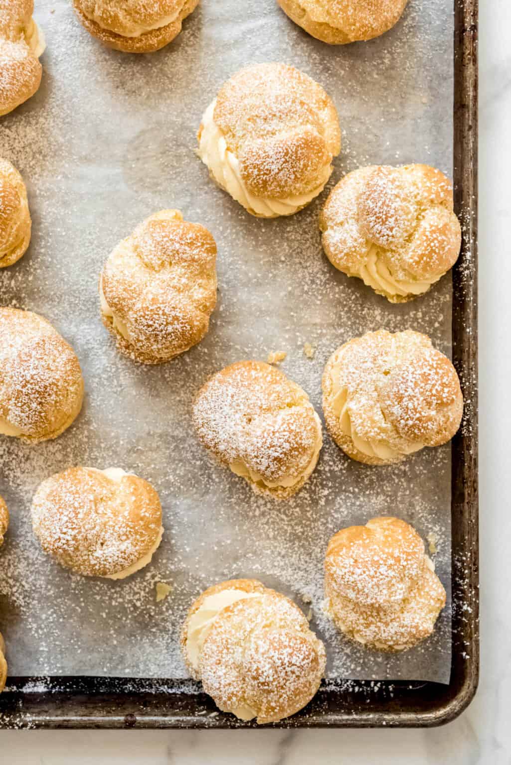 Easy Classic French Cream Puffs - House of Nash Eats