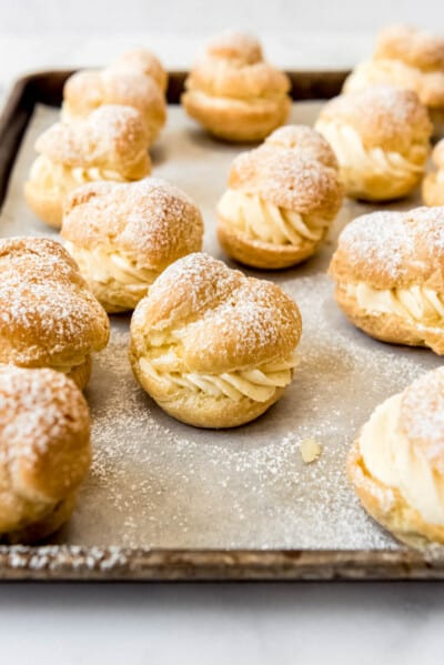 Easy Classic French Cream Puffs - House of Nash Eats