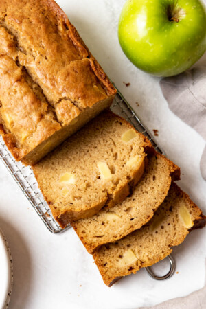 Apple Ginger Quick Bread - House of Nash Eats