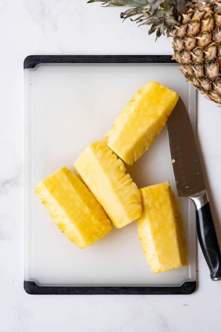 How to Cut A Pineapple - House of Nash Eats