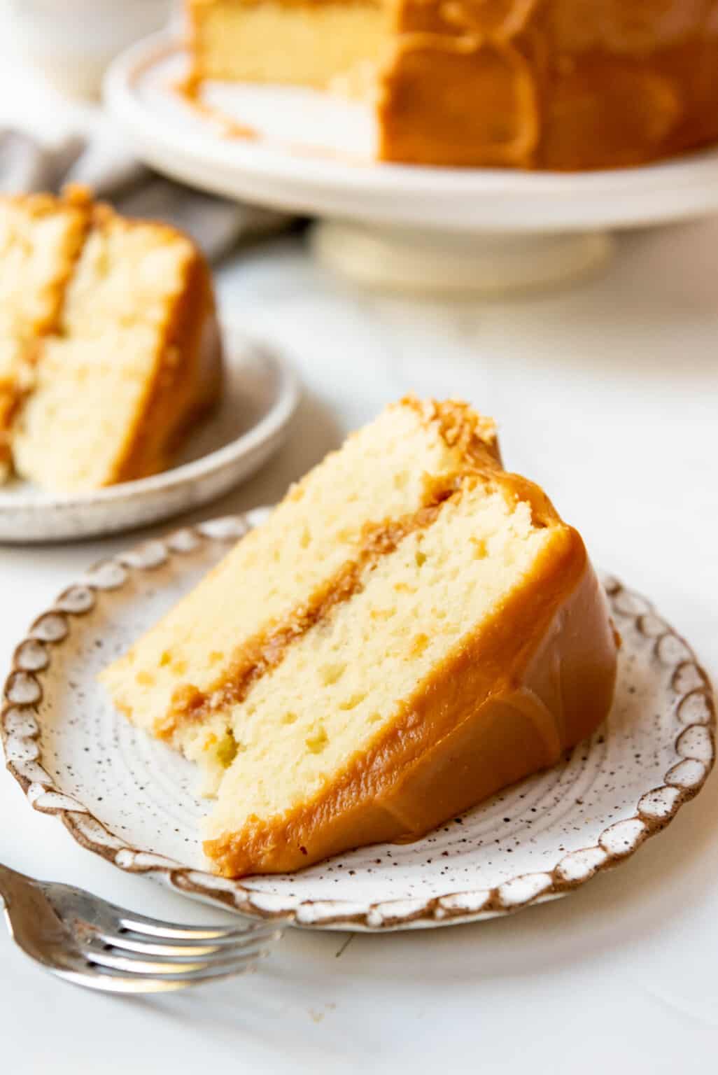 Classic Southern Caramel Cake Recipe - House of Nash Eats