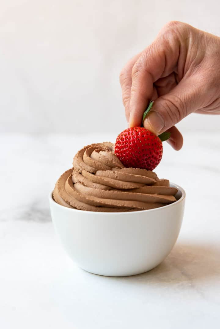 The BEST Chocolate Whipped Cream - House of Nash Eats