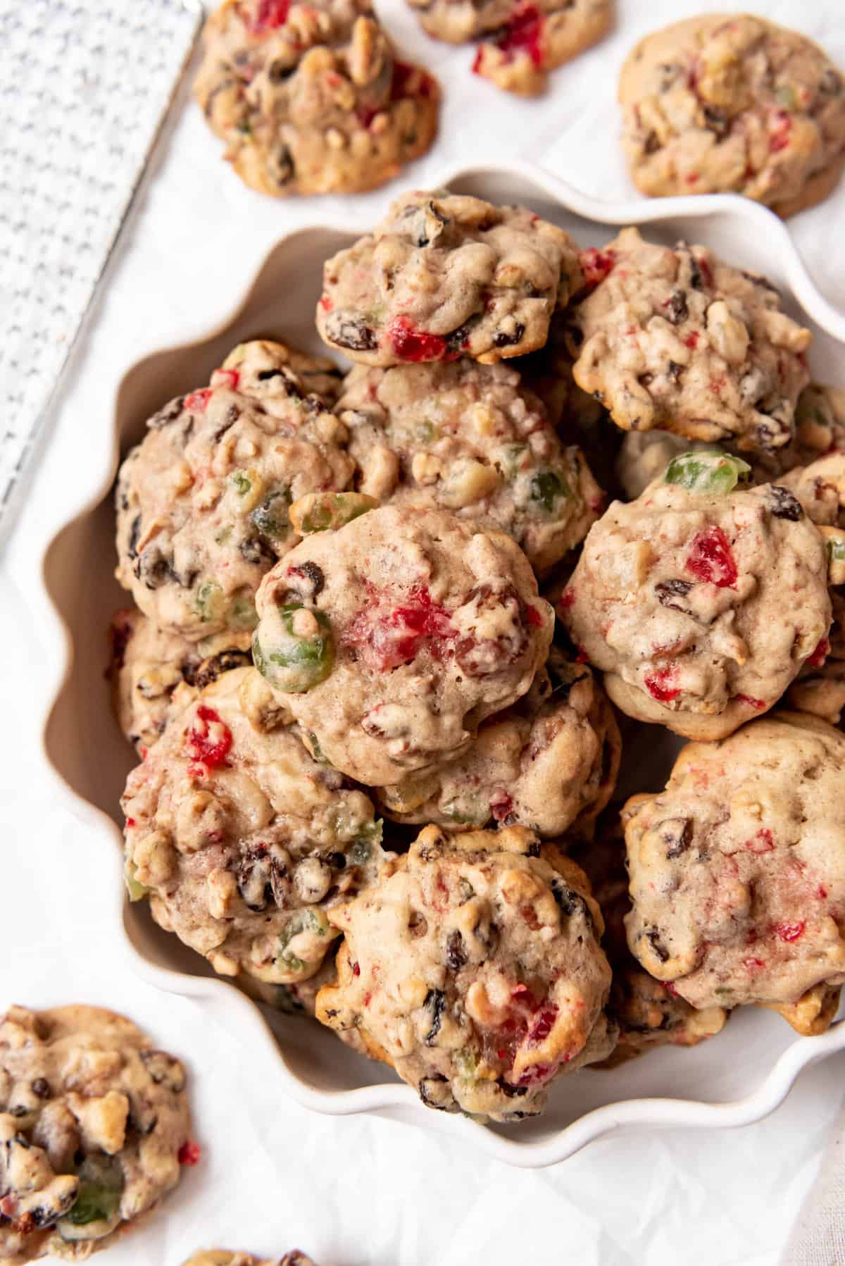 Fruitcake Cookies (Christmas Lizzies) - House of Nash Eats