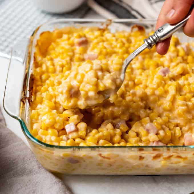 Cheesy Corn Bake (Jack Stack Copycat) - House of Nash Eats