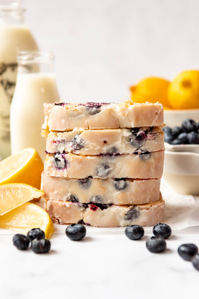 Lemon Blueberry Bread - House of Nash Eats