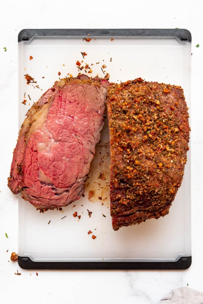 Smoked Prime Rib Roast - House of Nash Eats