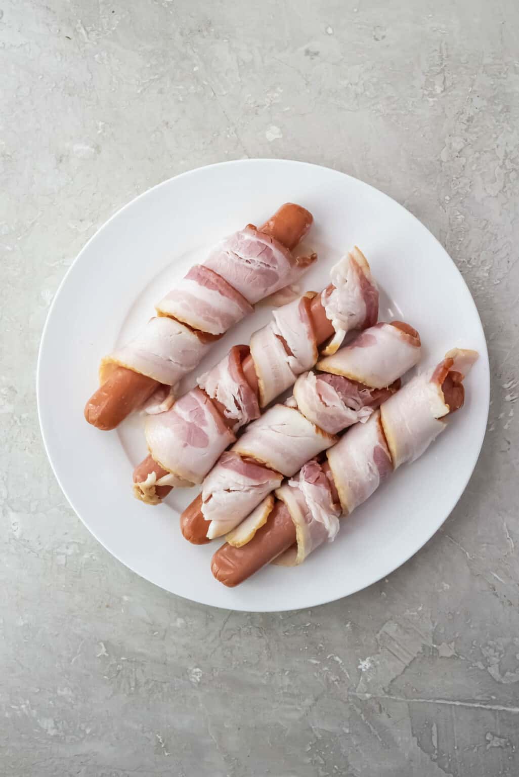 Bacon-Wrapped Hot Dogs (4 Ways)