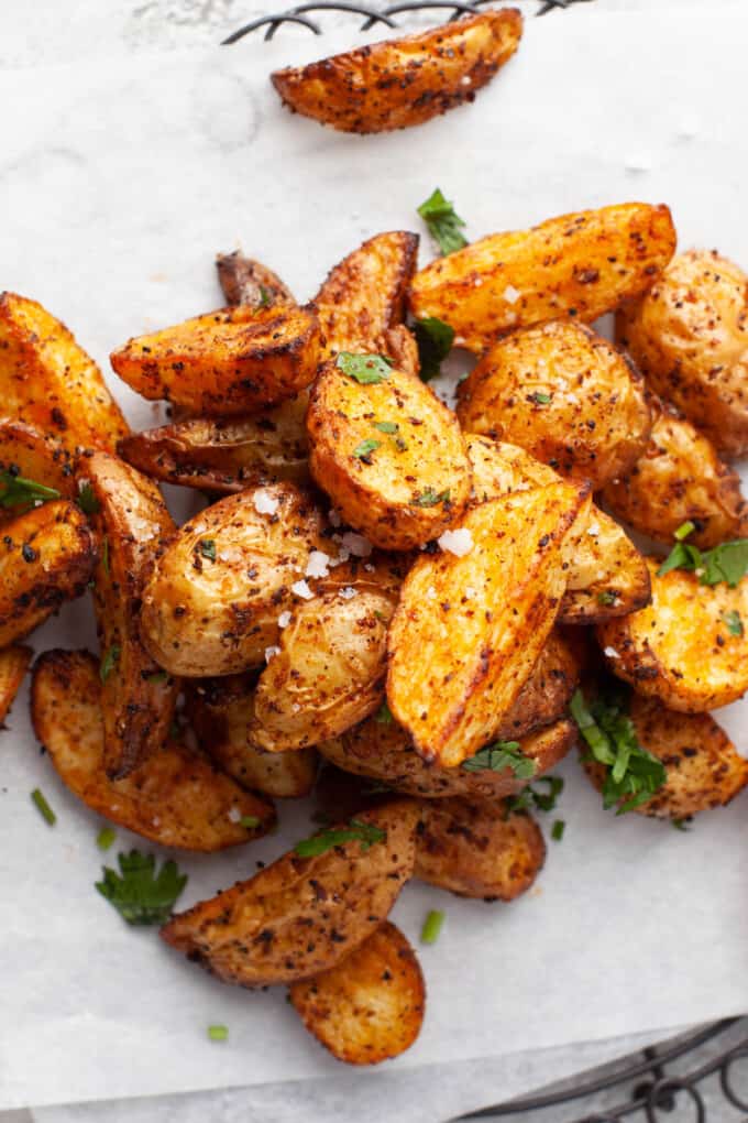 Crispy Air Fryer Potatoes - House of Nash Eats