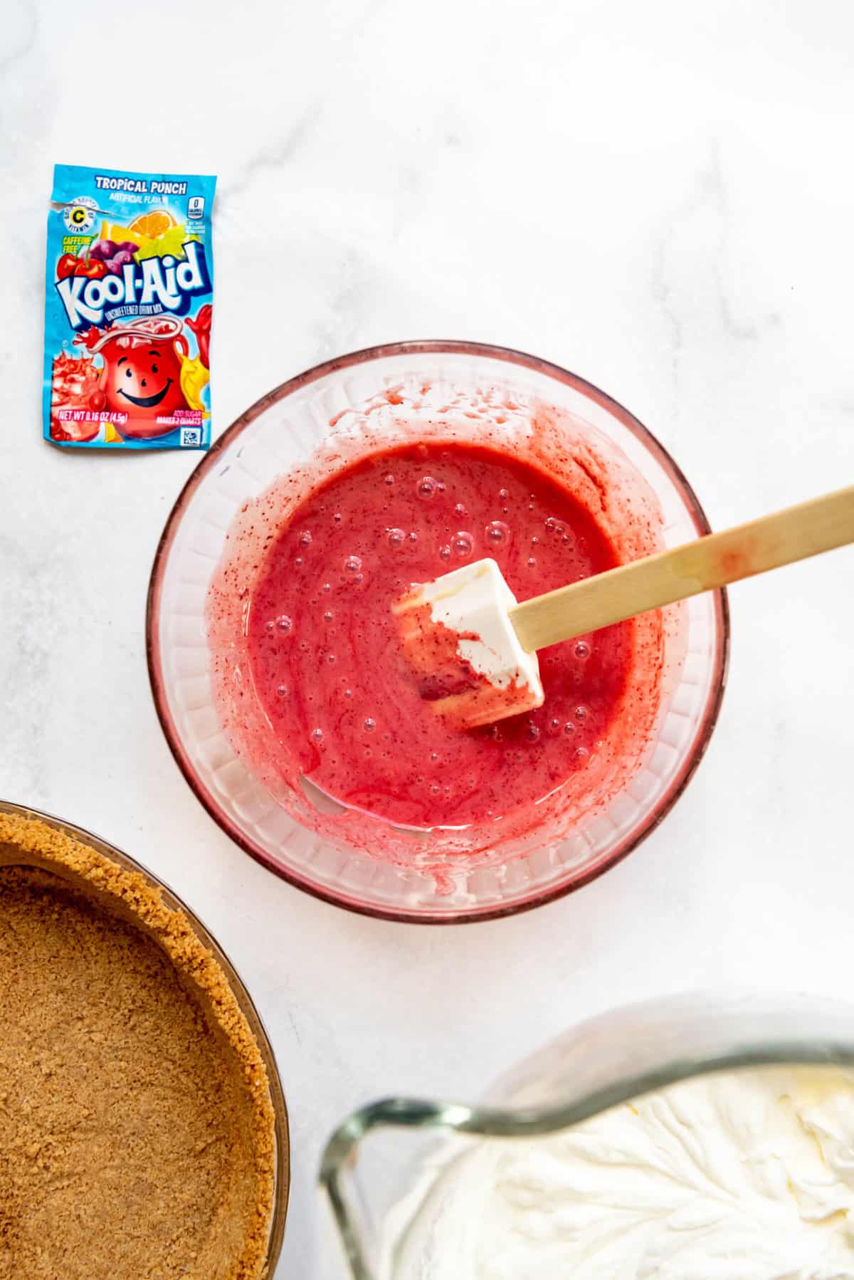 Easy No-Bake Kool-Aid Pie (any flavor!)