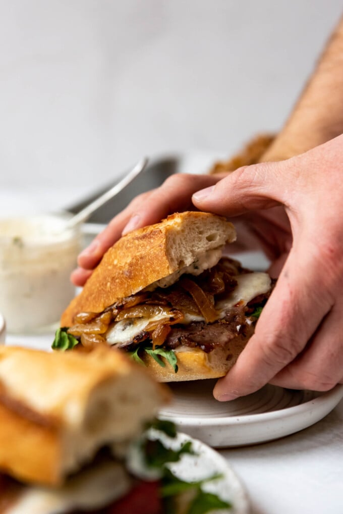 Leftover Prime Rib Sandwiches - House of Nash Eats