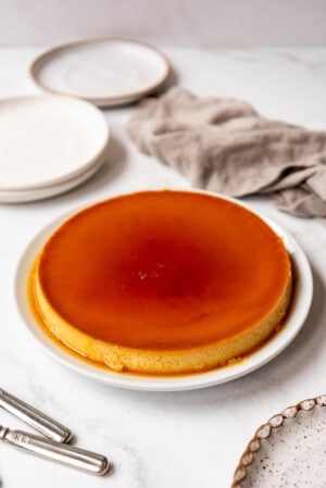 Easy Flan Recipe (Flan de Queso) - House of Nash Eats