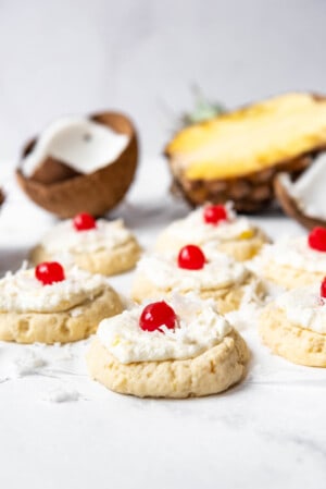Pina Colada Cookies - House of Nash Eats