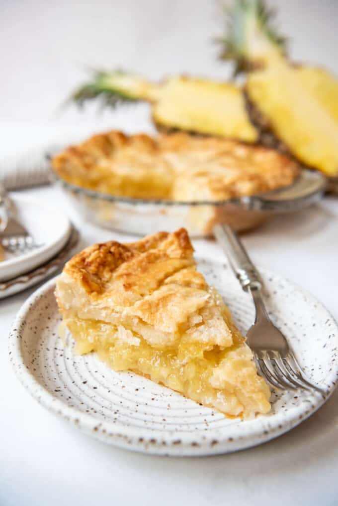 Easy Tropical Pineapple Pie - House of Nash Eats