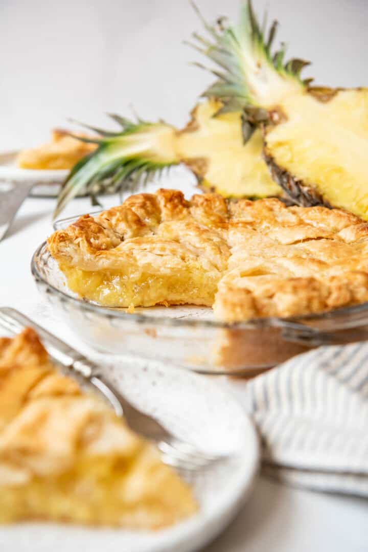 Easy Tropical Pineapple Pie - House of Nash Eats